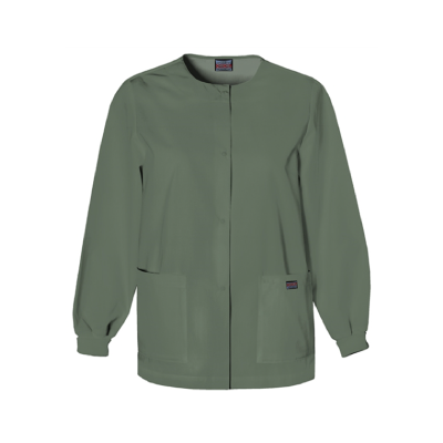 Cherokee® Women's Snap Front Warm-Up Jacket